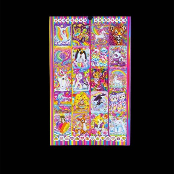Lisa Frank | Toys | Lisa Frank Sticker Book Over 60 Stickers Five ...